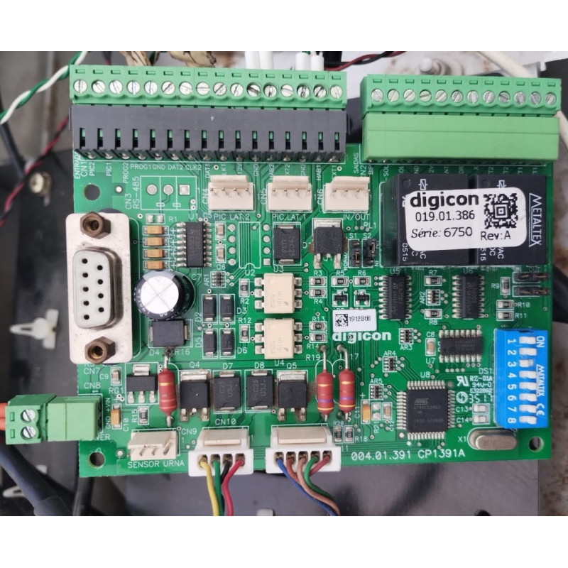 DIGICON 019.01.386 Tarjeta controladora de torniquete Catrax Master ...